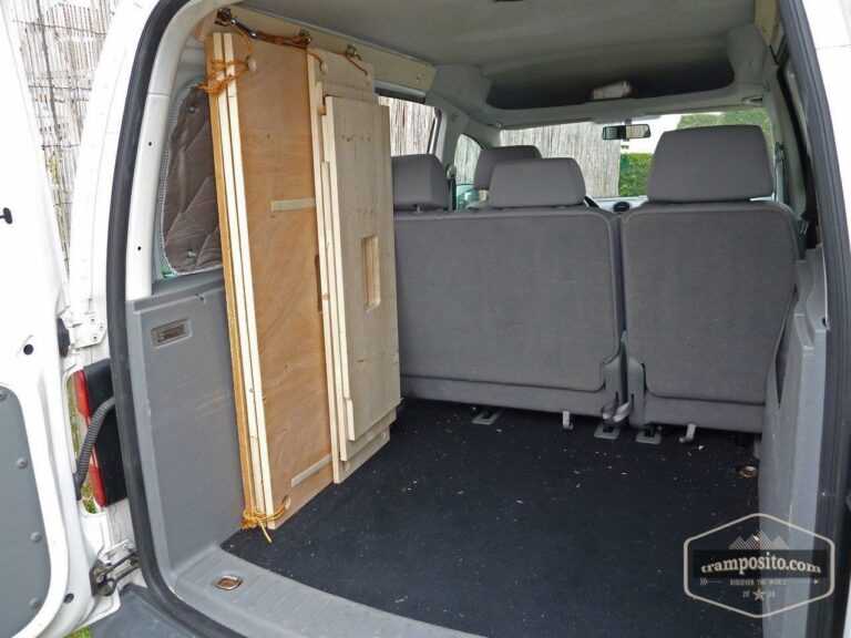Converting a VW Caddy? A very clever DIY VW Caddy camper conversion ...